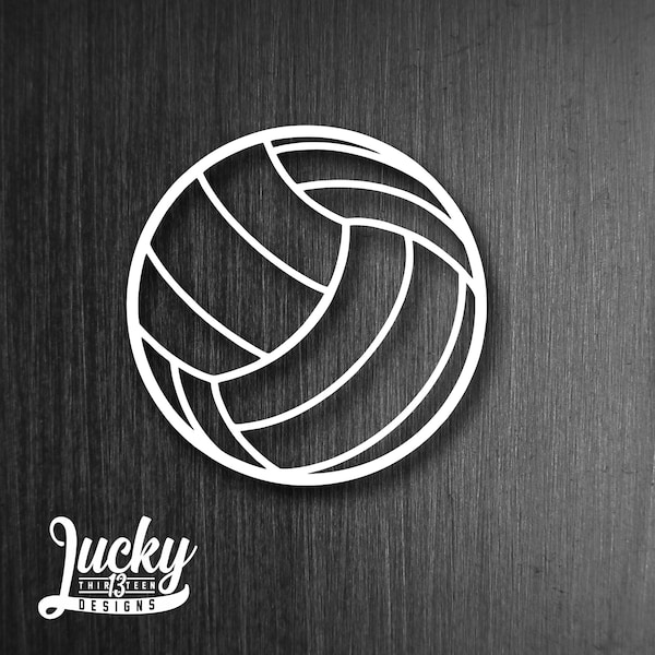 Volleyball Decal - Etsy