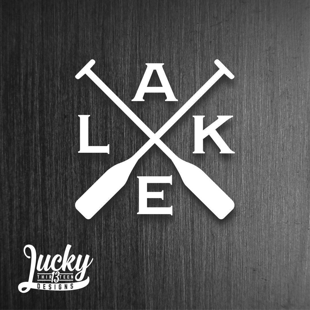 Lake Vinyl Decal - Etsy