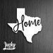 Texas Home Vinyl Decal - Etsy
