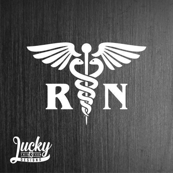 Nurse Vinyl Decal - Etsy