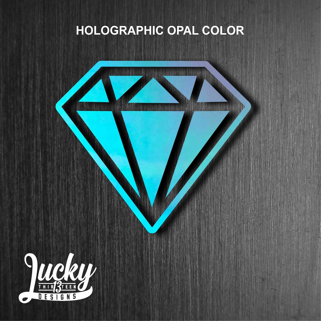 Diamond Vinyl Decal - Etsy