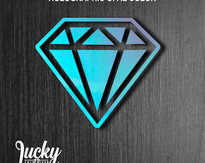 Diamond Vinyl Decal Sticker - Etsy