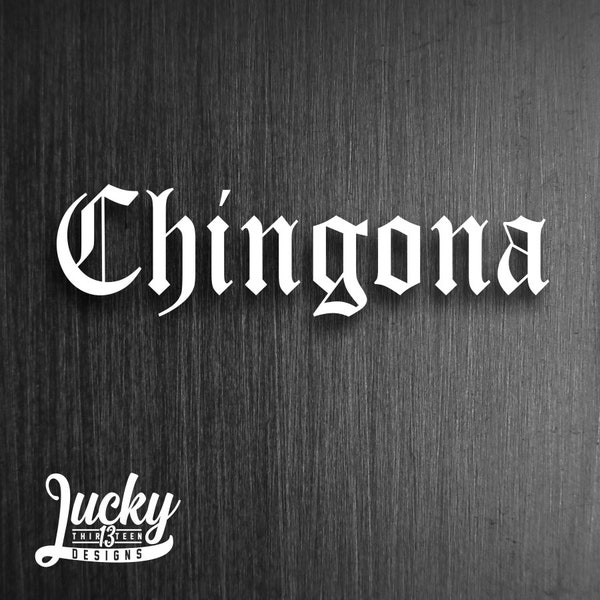Chingona Stickers - Etsy