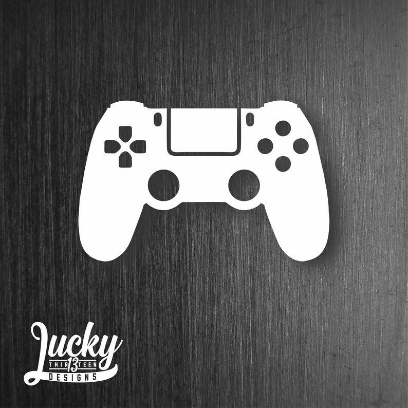 Gaming Controller Vinyl Decal - Etsy