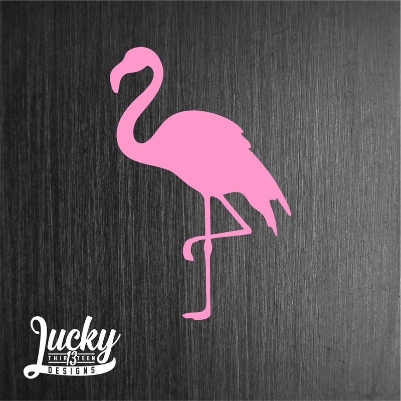 Flamingo Decal - Etsy