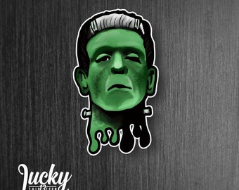 Frankenstein Classic Horror Monster Sticker made to Order - Etsy