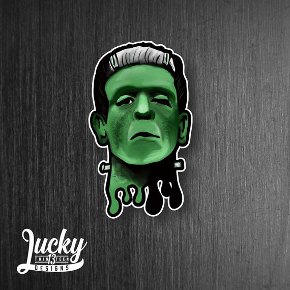 Frankenstein's Monster Vinyl Decal - Etsy