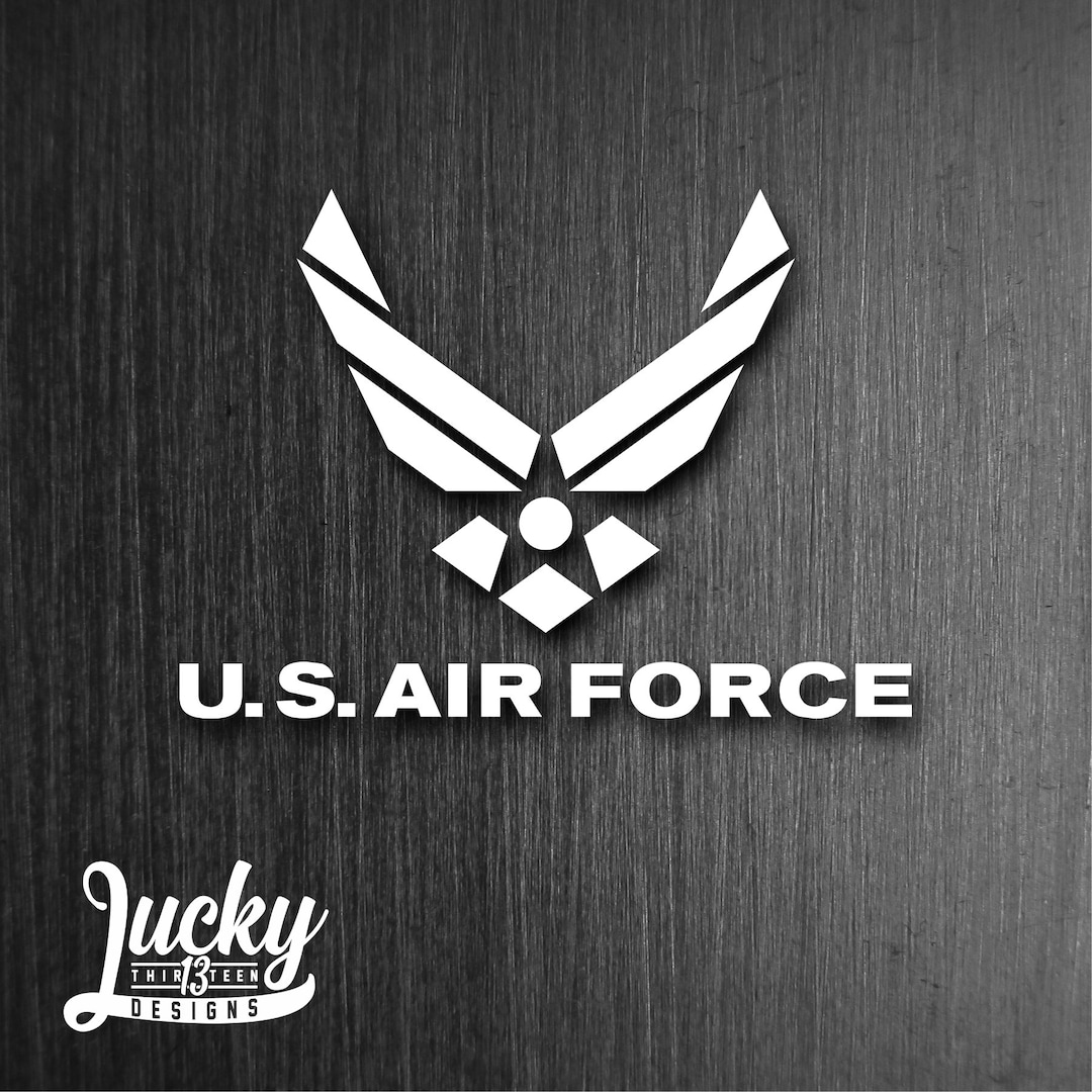 US Air Force Vinyl Decal - Etsy