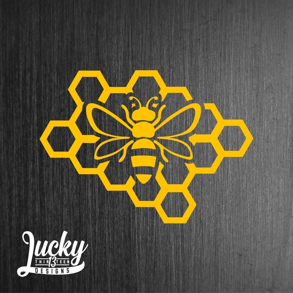 Car With Honeycomb Decals - Etsy