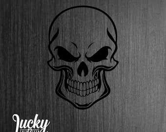 Skull Side Vinyl Decal/sticker for - Etsy