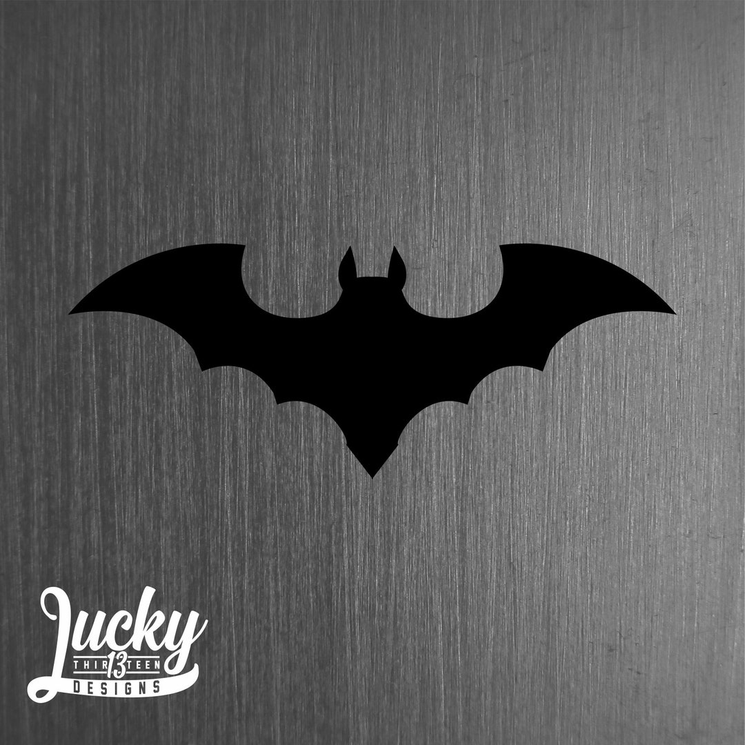 Bat Vinyl Decal - Etsy
