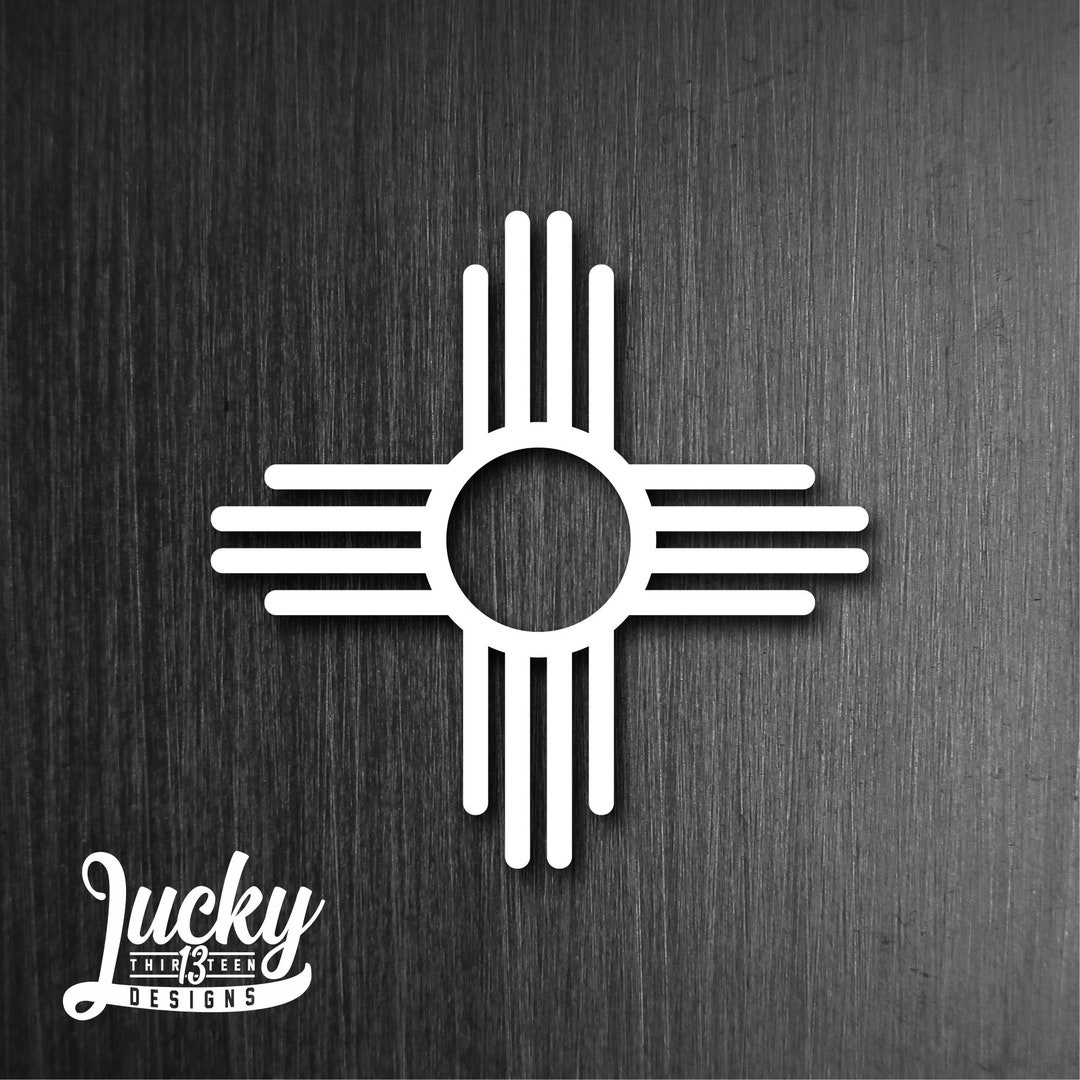 New Mexico Zia Decal - Etsy