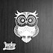 Owl Vinyl Decal - Etsy
