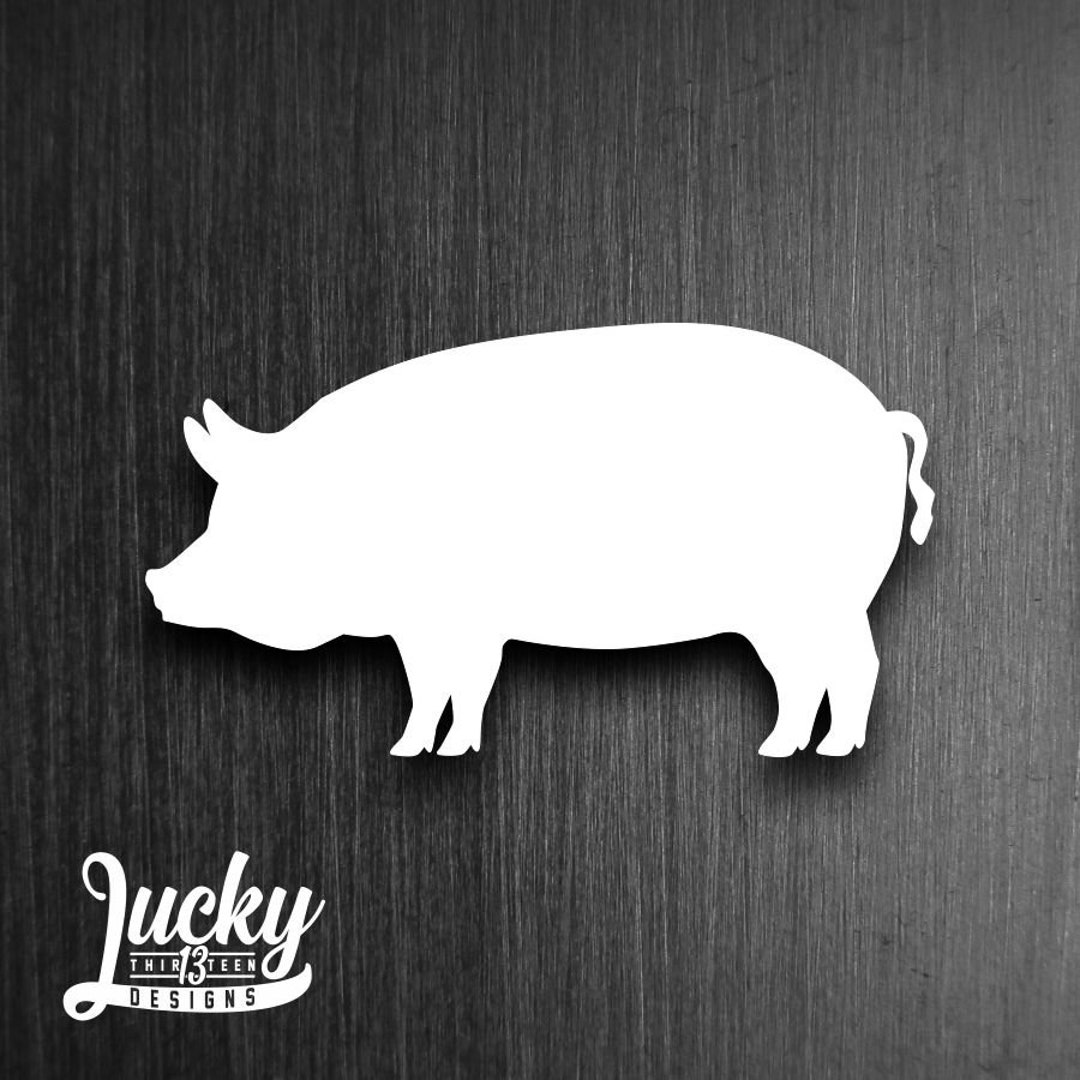 Pig Vinyl Decal Sticker - Etsy