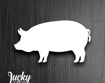 Cute Little Pig Premium Waterproof Vinyl Decal Stickers for - Etsy