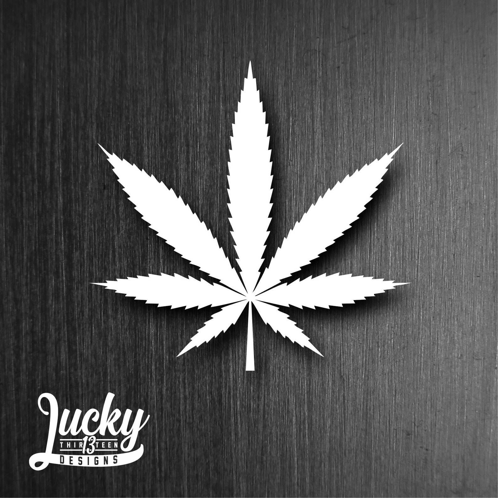 Weed / Cannabis Vinyl Decal - Etsy