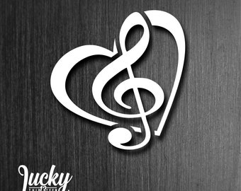 Set of 4 Music Note Stickers Colorful Geometric Triangle Pattern ...