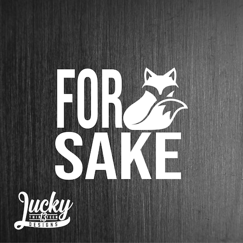 Zero Fox Given Oh for Fox Sake Look at All the Fox I Give - Etsy