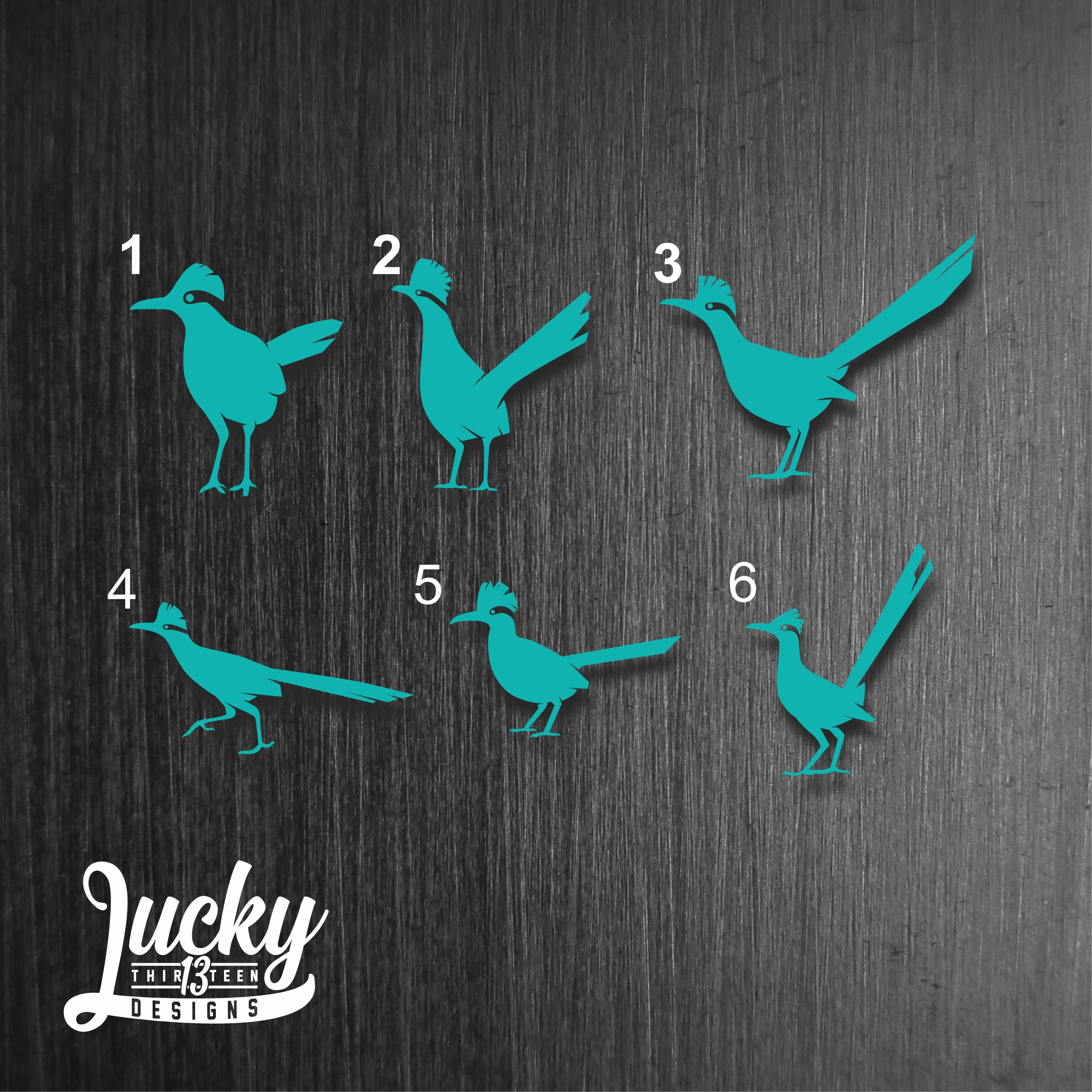 Roadrunner Vinyl Decal - Etsy