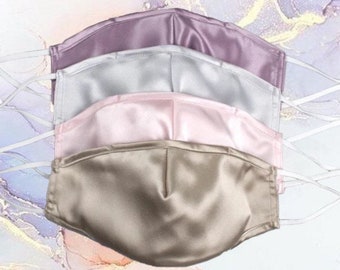 Adjustable & Reusable Face Mask W Filter Pocket 3 Layers | Etsy