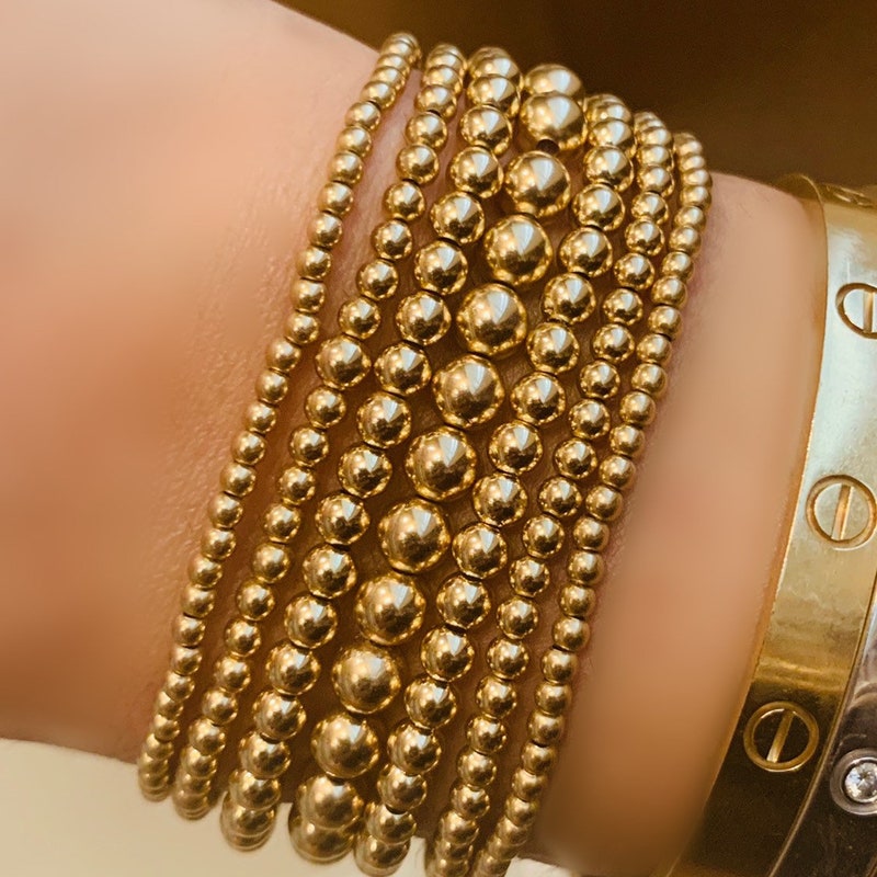 Wrist Stack Gold Filled - Etsy