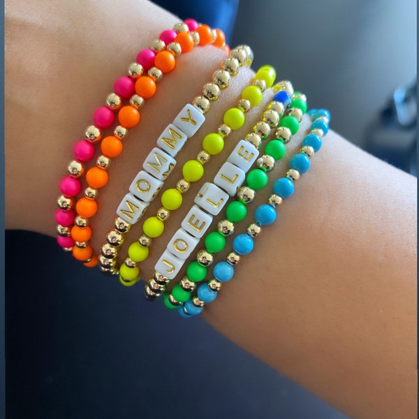 Neon Bracelet - Etsy