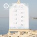 Ocean Beach Wedding Timeline Template,schedule of Events, Wedding Party ...