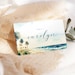 Ocean Beach Wedding Place Card Template,summer Coastal Beach Card ...