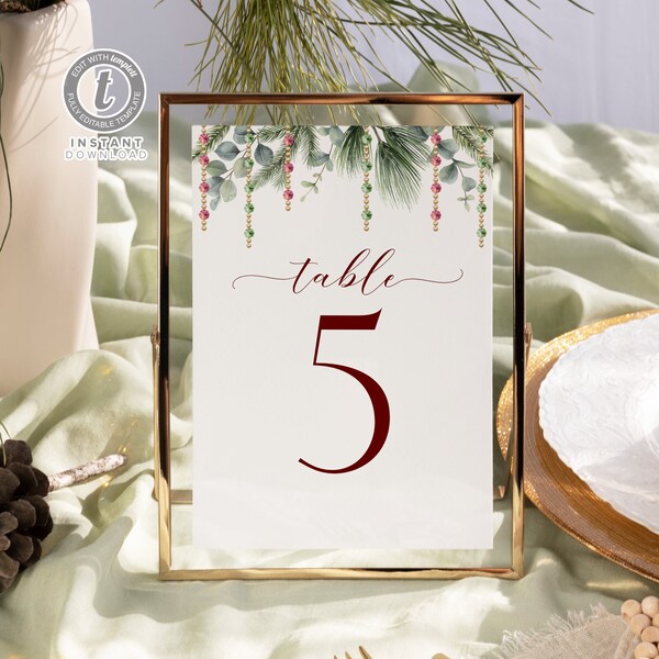 Holiday Table Decor - Etsy