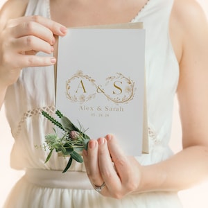 Floral Infinity Wedding Logo,multiple Color Editable Template, Wedding ...