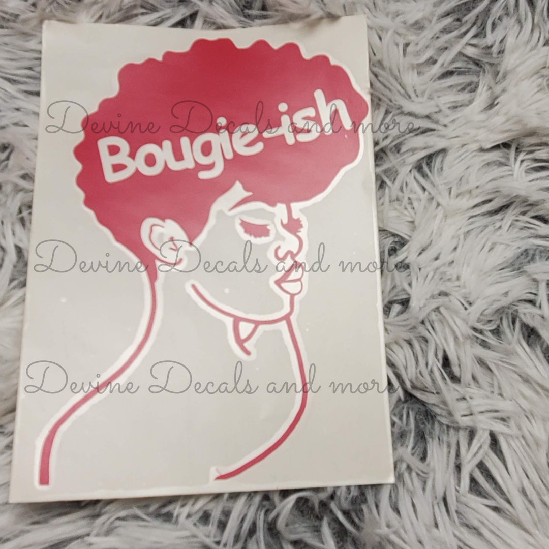 Bougie-ish Vinyl Decal - Etsy