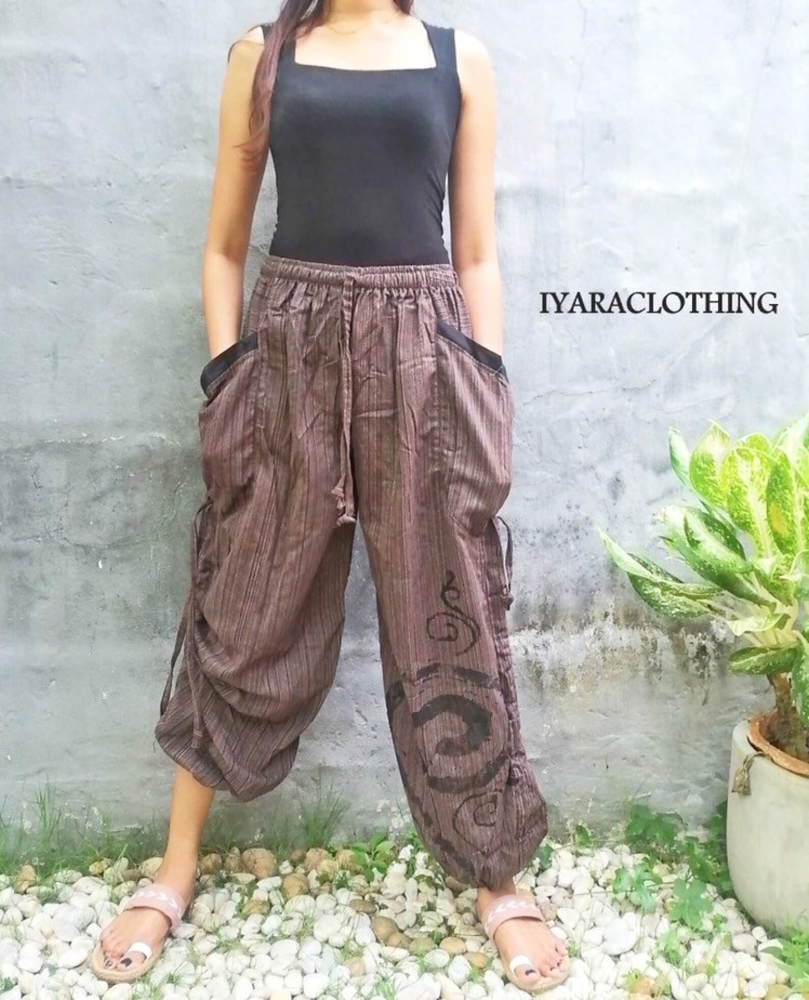 Harem Pants Women Hippie Clothing Boho Clothing Festival Pants | Etsy