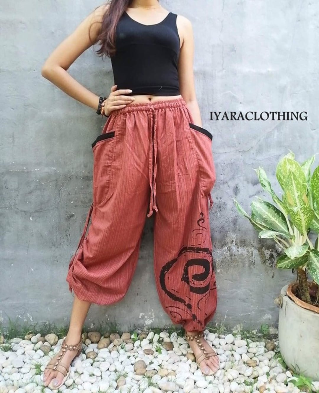 Unisex Hippie Clothes Unisex Harem Clothes Unisex Boho Clothes Unisex ...
