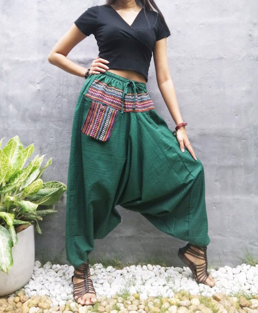 Unisex Hippie Clothes Unisex Harem Clothes Unisex Boho Clothes Unisex ...
