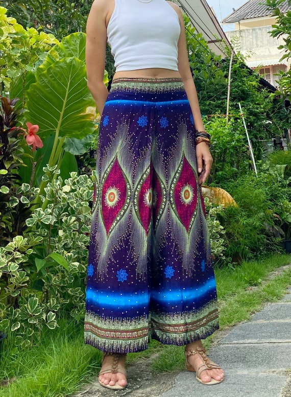 Handmade Bohemian Pants Women Boho Pants Harem Pants Palazzo - Etsy