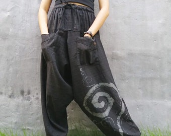 Om Harem Pants | Etsy