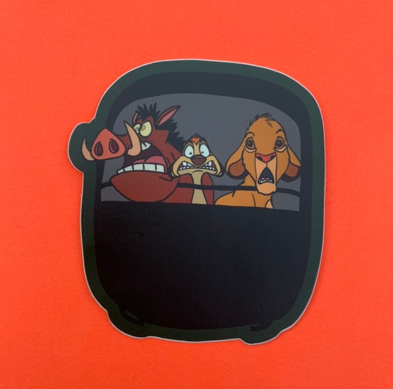 Doom Buggy Sticker Lion King Doom Buggy | Etsy