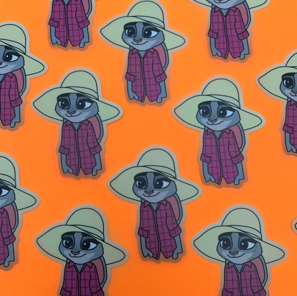 Judy Hopps Inspired Sticker Zootopia Inspired Sticker Easter | Etsy