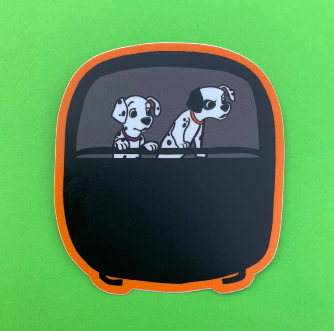 Doom Buggy Sticker 101 Dlamatians Sticker - Etsy