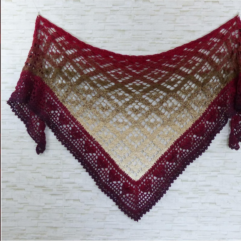 Beach Day Shawl Pattern - Etsy