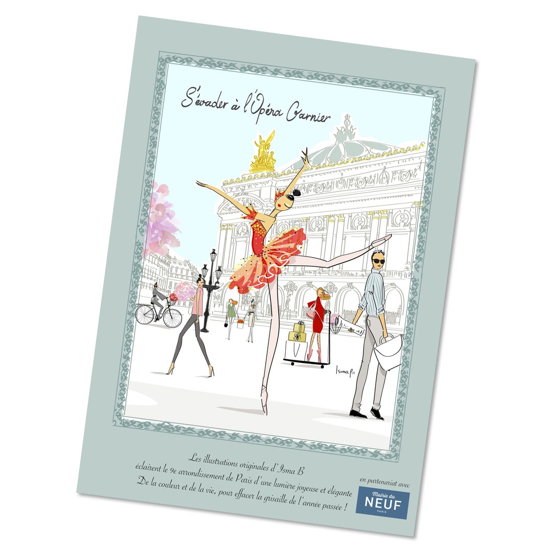 POSTER A4 Opera Dancer Single Print - Etsy