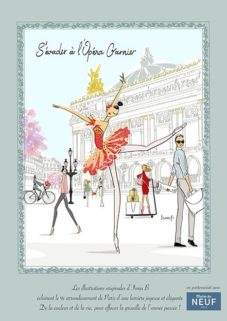 POSTER A4 Opera Dancer Single Print - Etsy