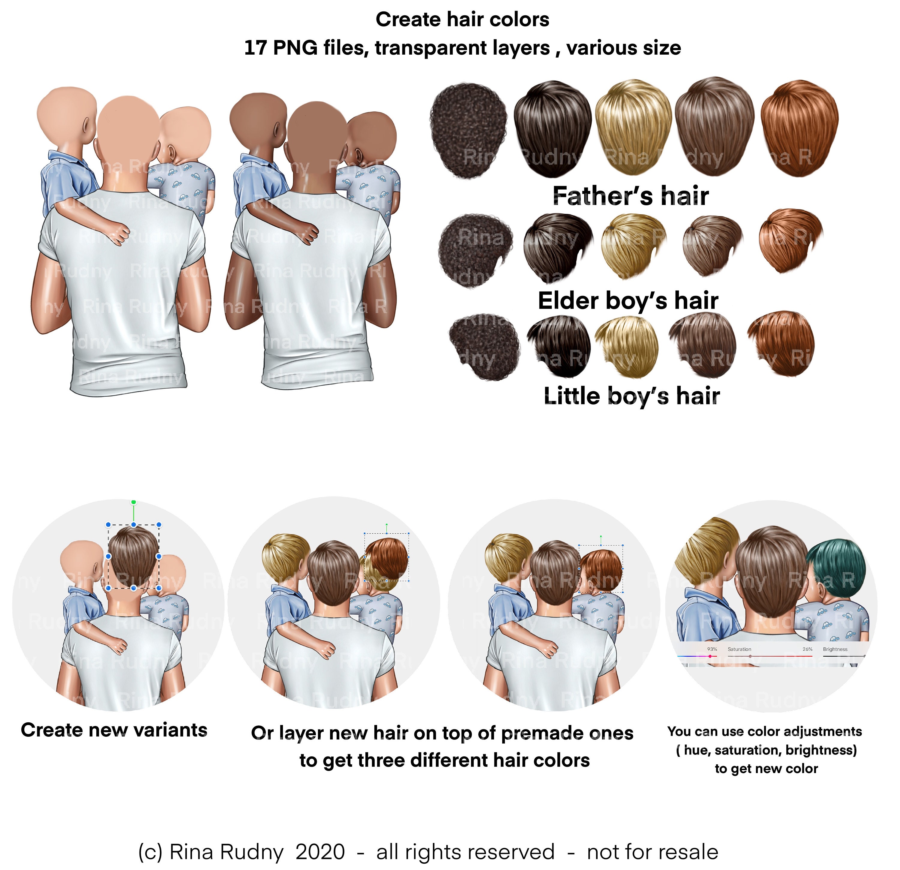 Fathers Day Clipart Father Sons Clipart Dad Clipart Best Etsy