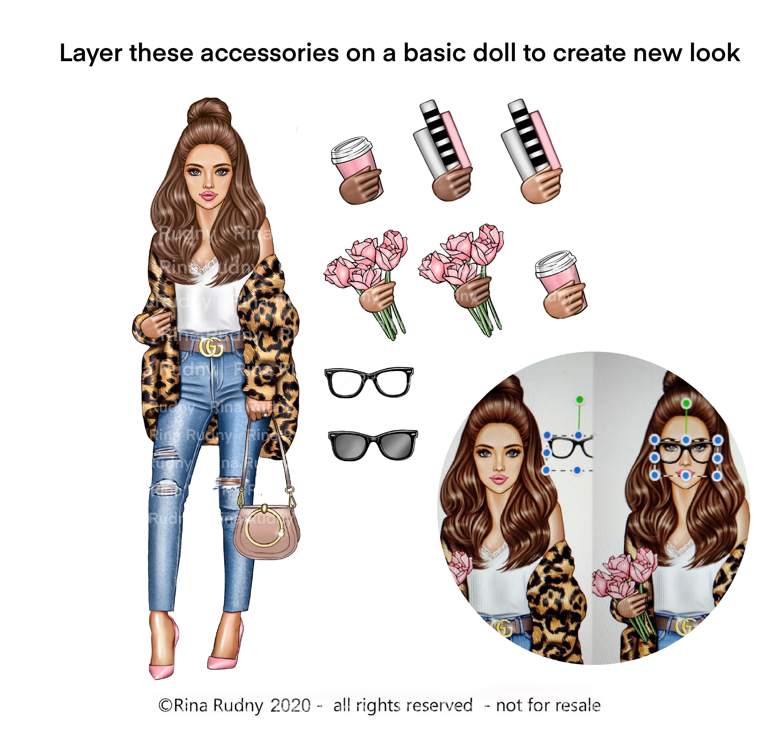 Fashion Clipart Girl Boss Clipart Planner Girl Clipart - Etsy