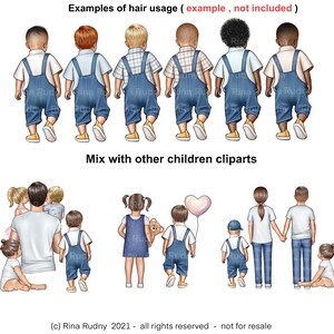 Child Clipart, Kid Clipart, Baby Boy Clipart, 1 Y.o Boy Clipart ...