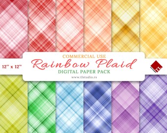 Easter Plaid Backgrounds - Etsy