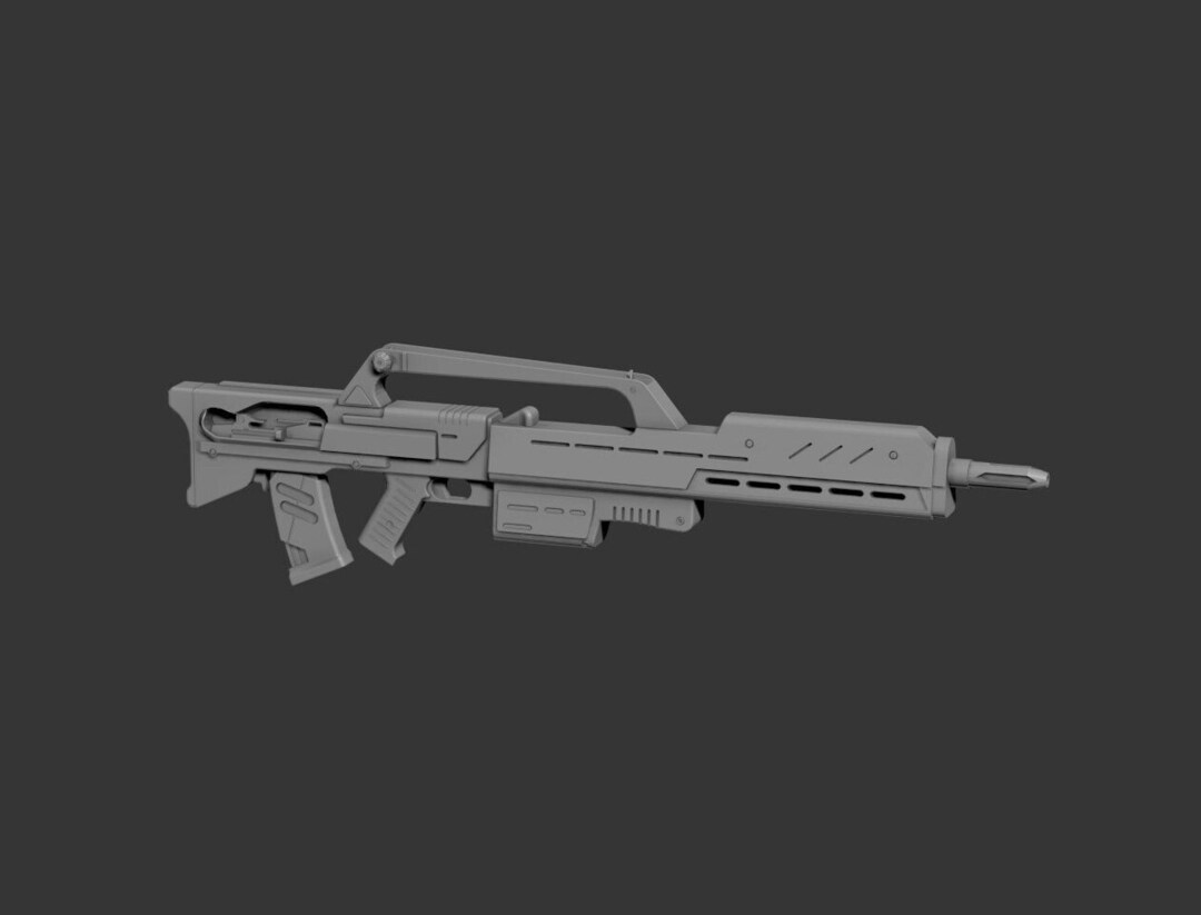 Bug Rifle 1 (long and Short) - Custom Action Figure Weapon - Multiple ...