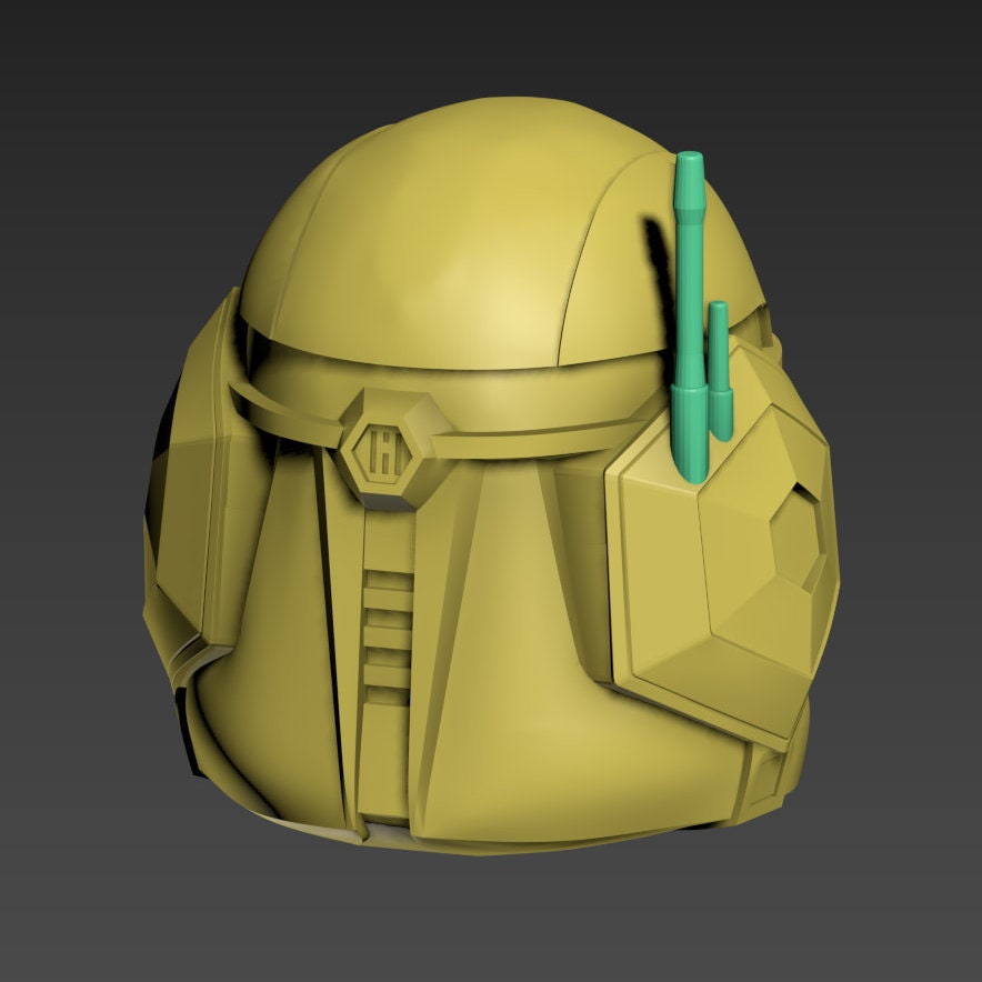 Space Trooper Helmet P [HELM-P] - Custom Action Figure Accessory - 6 ...