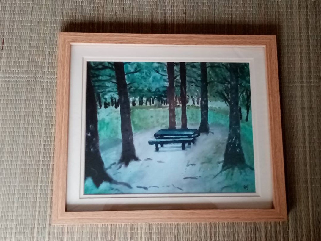 Painting Print of 'colligan Wood'. Co. Waterford. Ireland. - Etsy