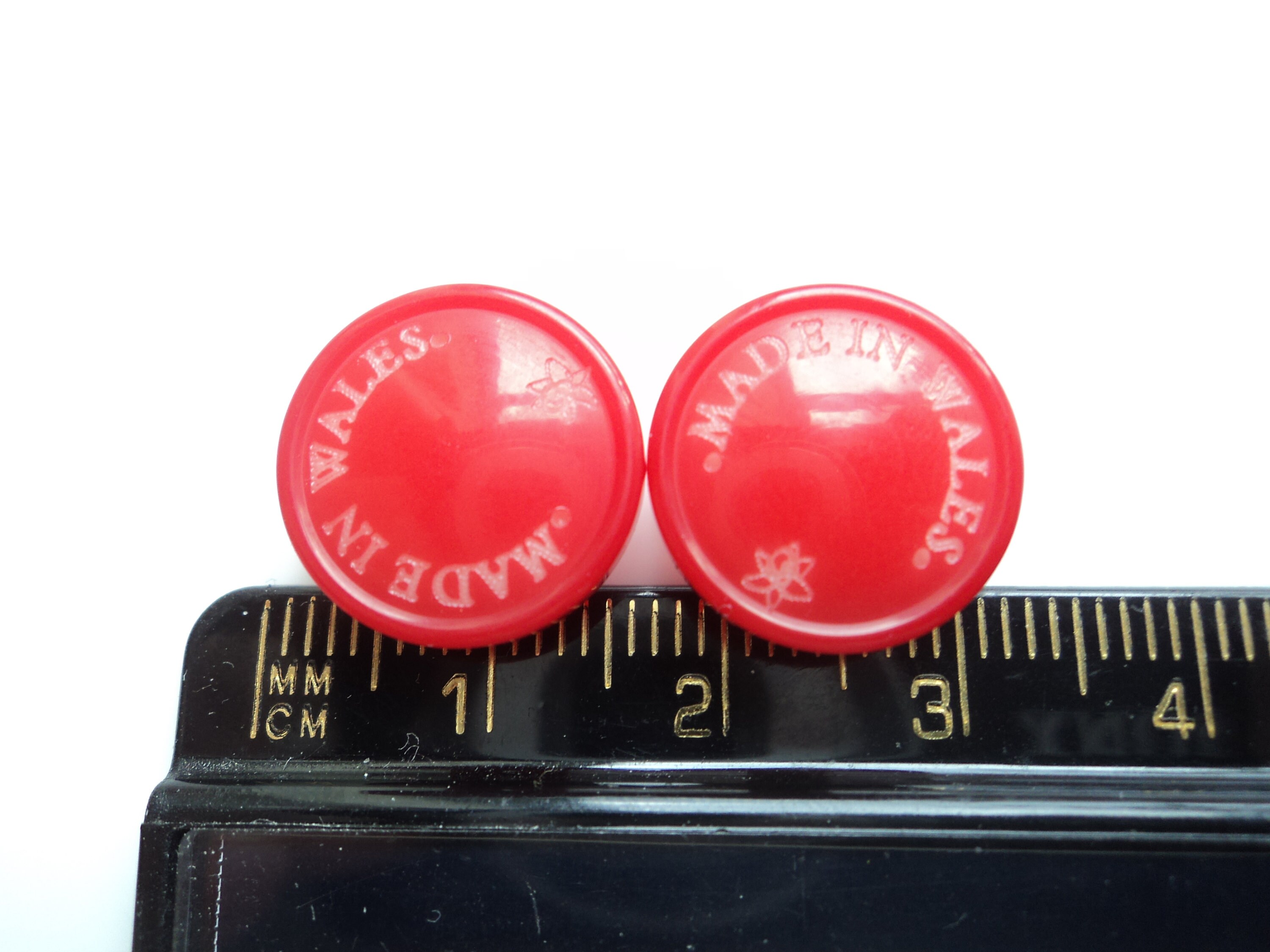 10 x Made in Wales Shank Buttons 15mm diámetro última acción - Etsy España